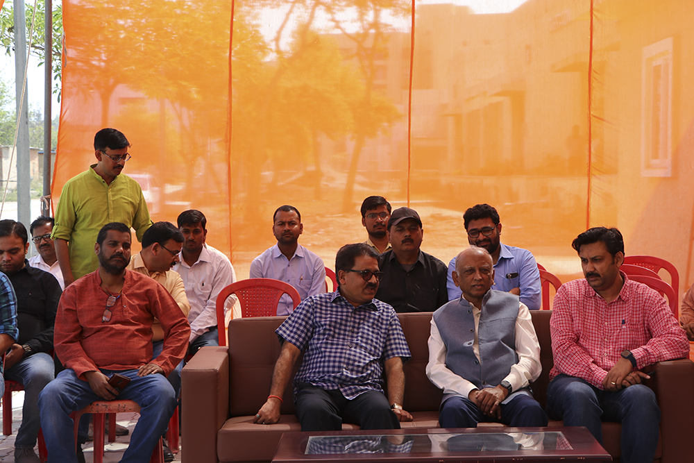 Both ceremonies were performed in a solemn manner, starting with the ...