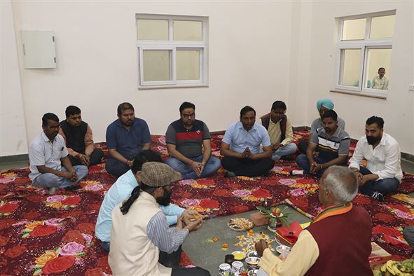 Rajiv Gandhi Institute of Petroleum Technology / / Inauguration Puja of ...